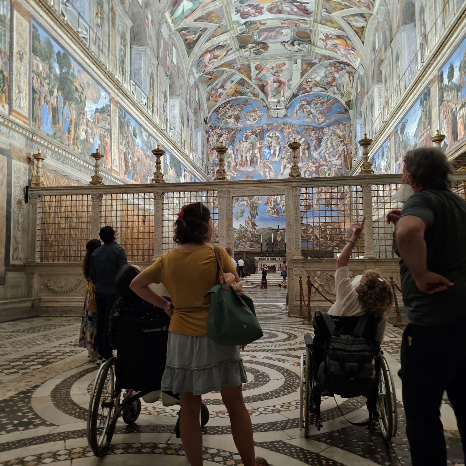 Wheelchair rental Rome. Vatican wheelchair Accessible tour